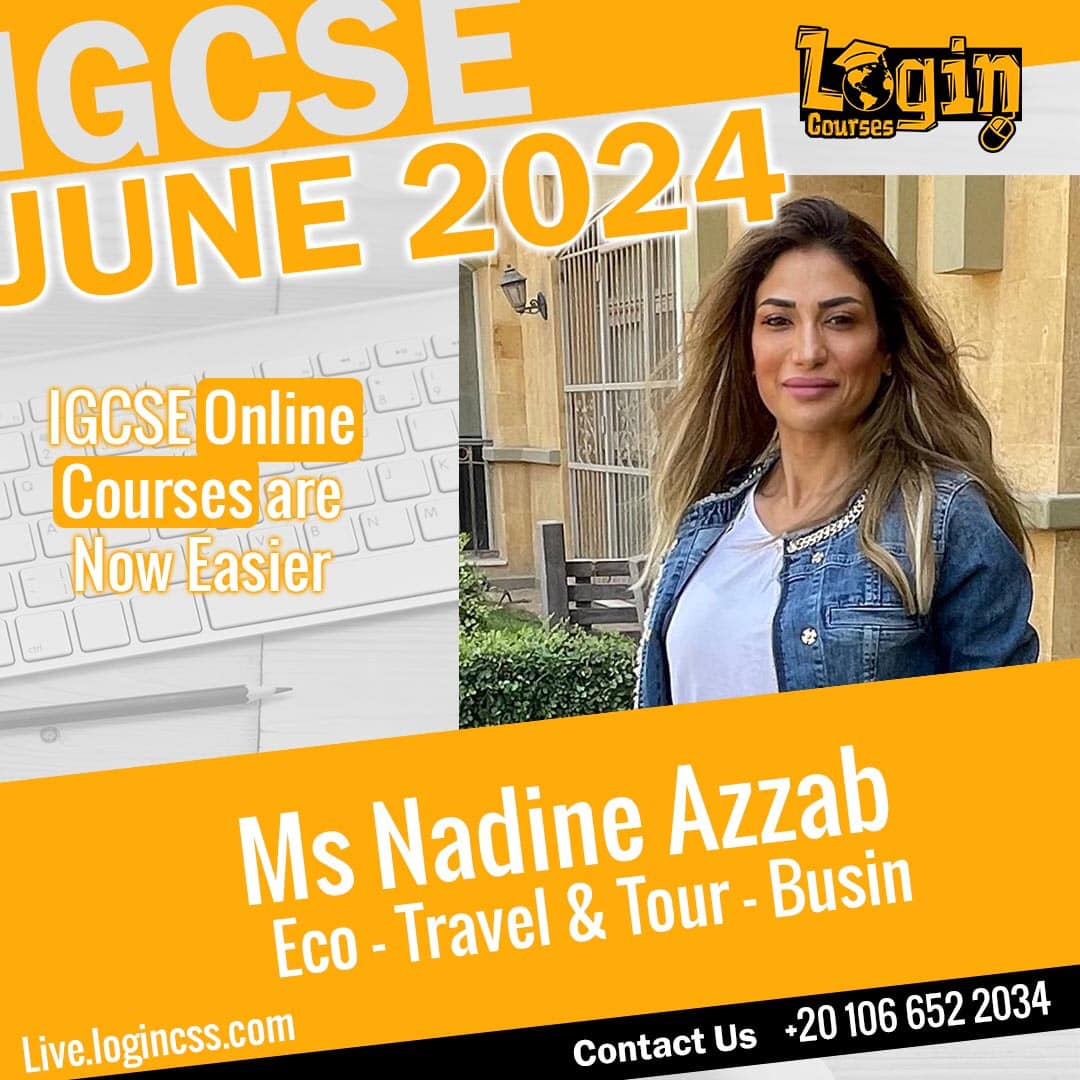 Dr Nadine Azzab Business OL June 2024 - Login Courses