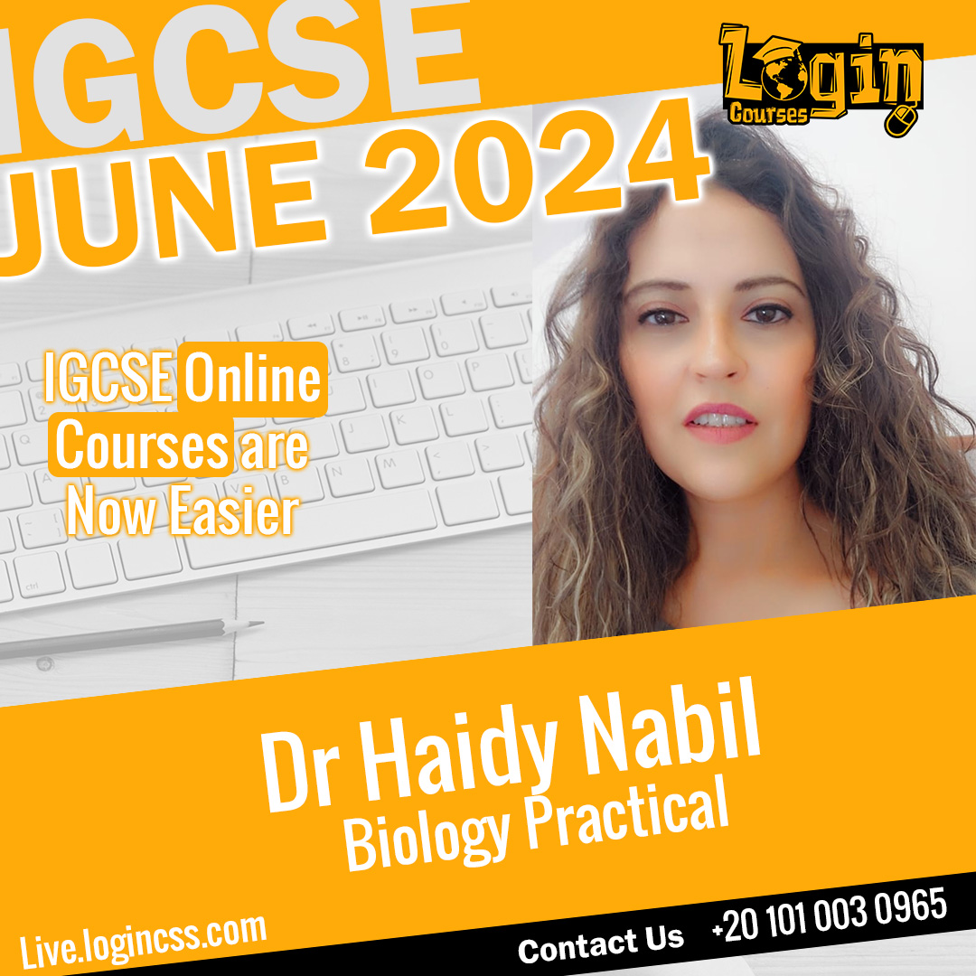 Dr Haidy Nabil Biology Practicial June 2024 - Login Courses